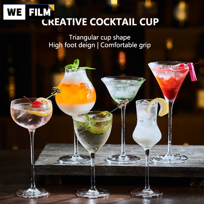 Professional Bar Crystal Cocktail Cup Metropolitan Martini Glass ...