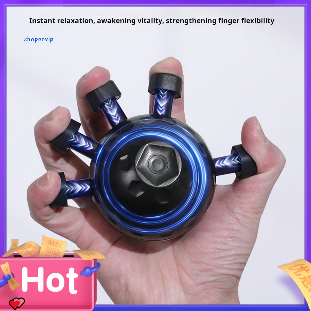 SPVPZ Strength Improvement Device Hand Muscle Trainer Portable Finger ...