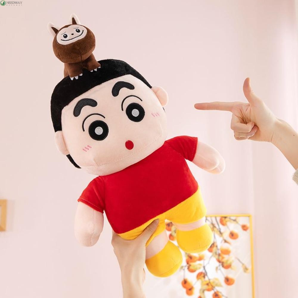 NEEDWAY Labubu Crayon Shin Chan Plush Toy, Cute Stuffed Labubu Crayon ...