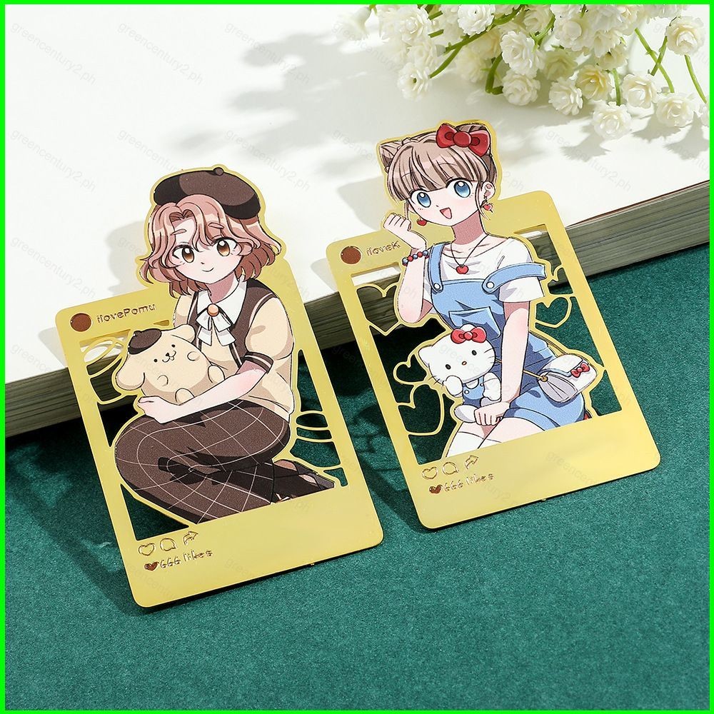 yu Sanrio Personification Girls Metal Skeleton Bookmark Gift For Girls ...