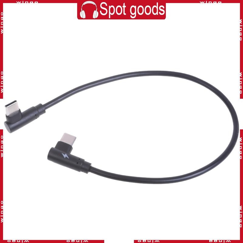 WIN 90 Degree Elbow Type C Cable 40W Fast Charging Wire Mobile Phone ...