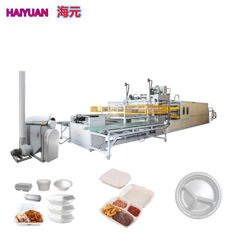 Foam Lunch Box Machinery Disposable Foam Tableware Making Equipment ...