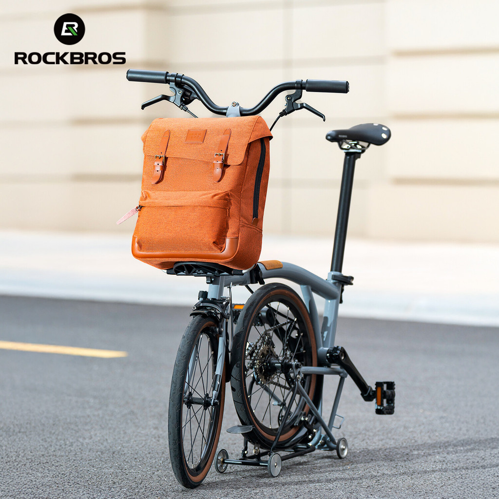 ROCKBROS Bike Front Bag Fit for Folding Bike Fashion Multifunctional ...