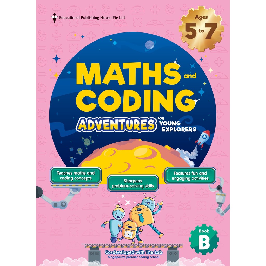 Maths And Coding Adventures For Young Explorers ( book B ) | Shopee ...