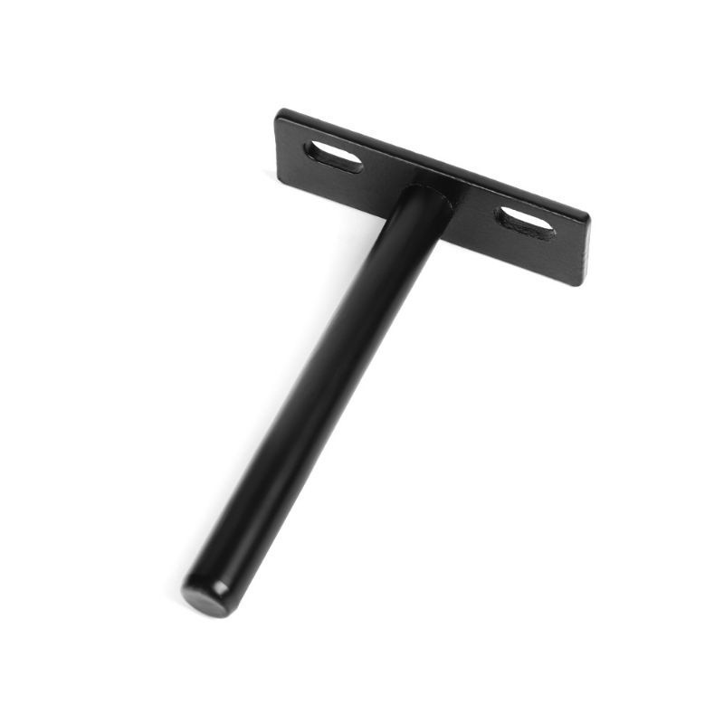 T Shape Shelf Bracket Wall Concealed Mount Rack Bracket Screw Mounting ...