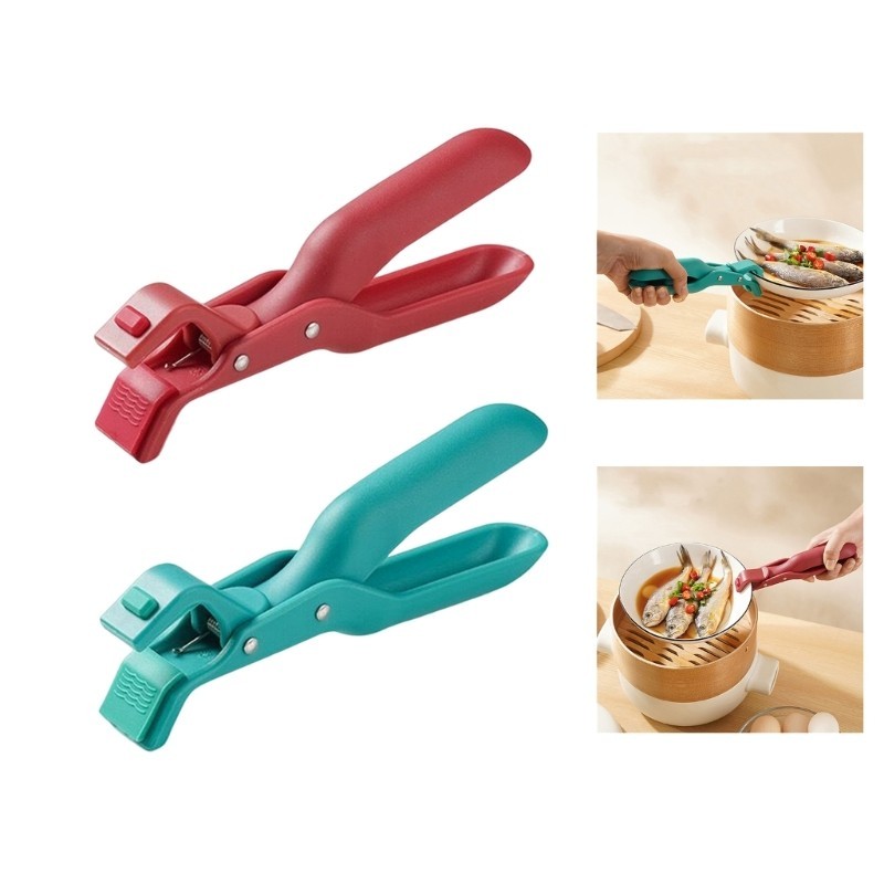 Alilin Kitchen Clip Kitchen Grippers Tongs Oven Clip Hot Plates Clip ...