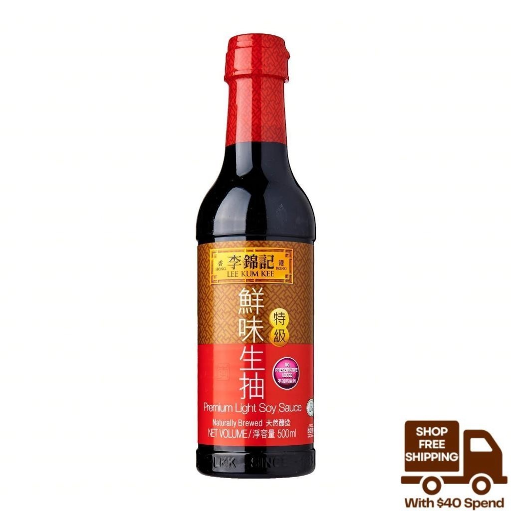 Lee Kum Kee Premium Light Soy Sauce 500ml | Shopee Singapore