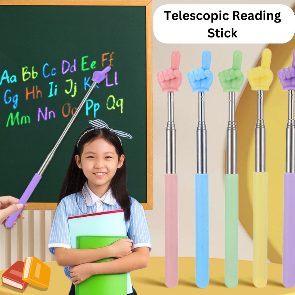 Telescopic Teachers Pointer Rod Finger Design Stick Extendable Finger ...