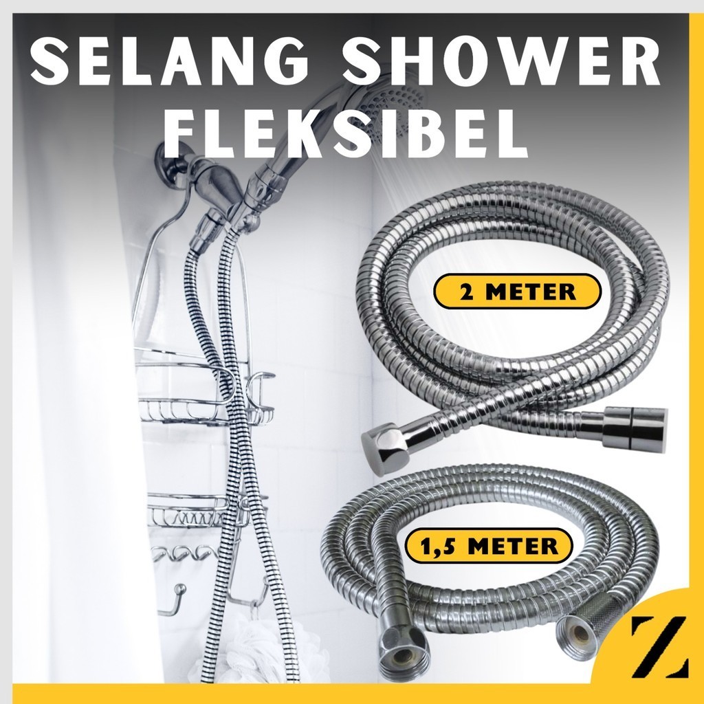 Flexible Shower Hose 150cm 1.5 Meters 1.5m 2meter 2m Pipe Hose Bidet ...