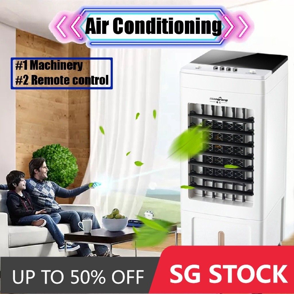 8L Portable Air Conditioner Conditioning Fan Humidifier Cooler Cooling ...