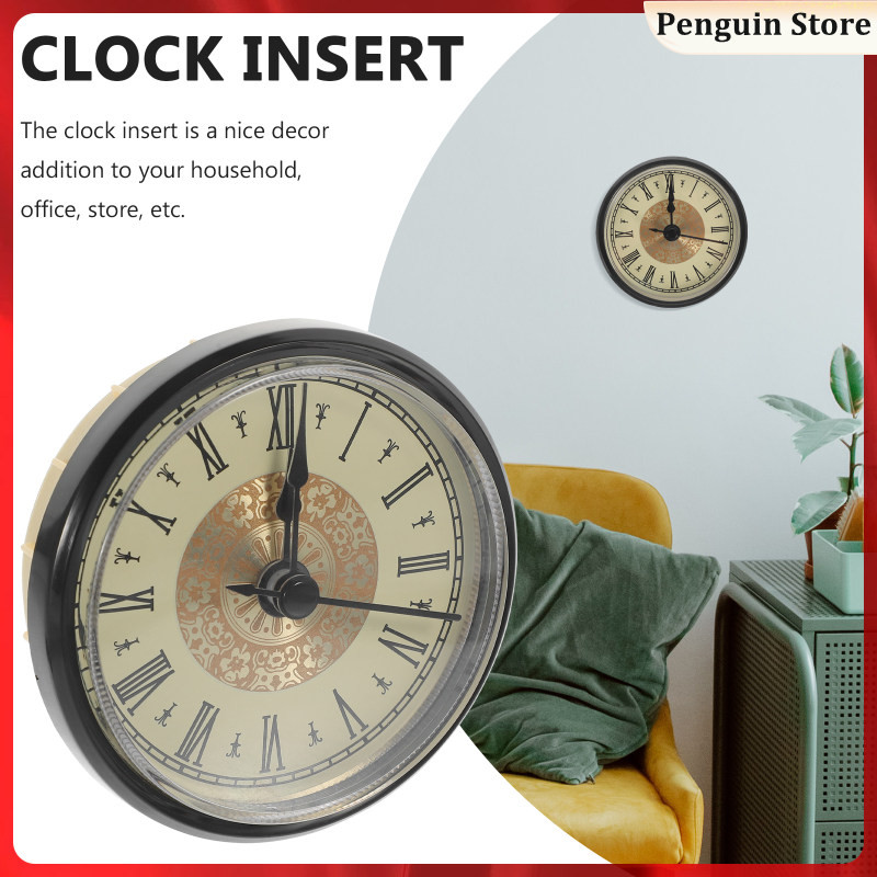 Replacement Clock Insert Clock Part Clock Insert Vintage Clock DIY ...