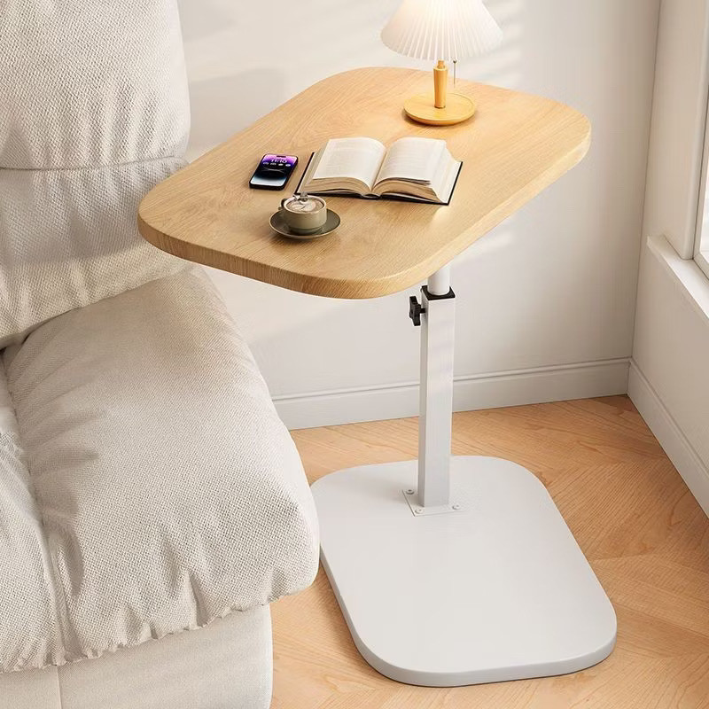Foldable Adjustable Folding Table Movable Coffee Table Dormitory Home ...