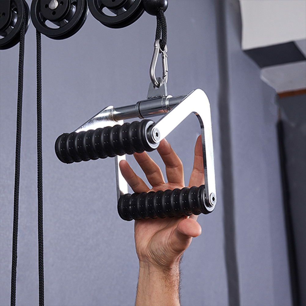Double V Rowing Handle Fitness Pull Down Handle Double V Handle Cable ...