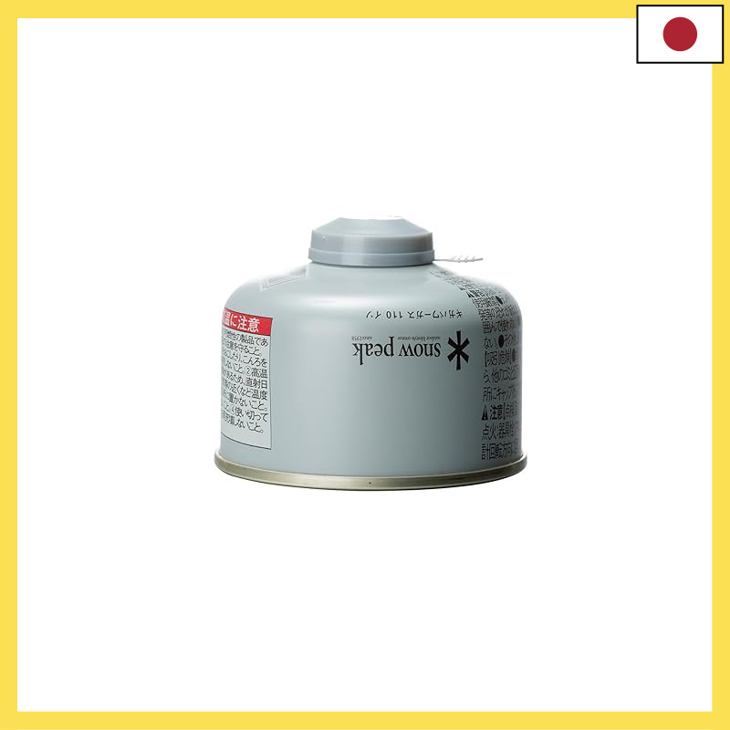 Snow Peak OD Can Gas Cartridge Disaster Prevention Giga Power Gas 110 ...
