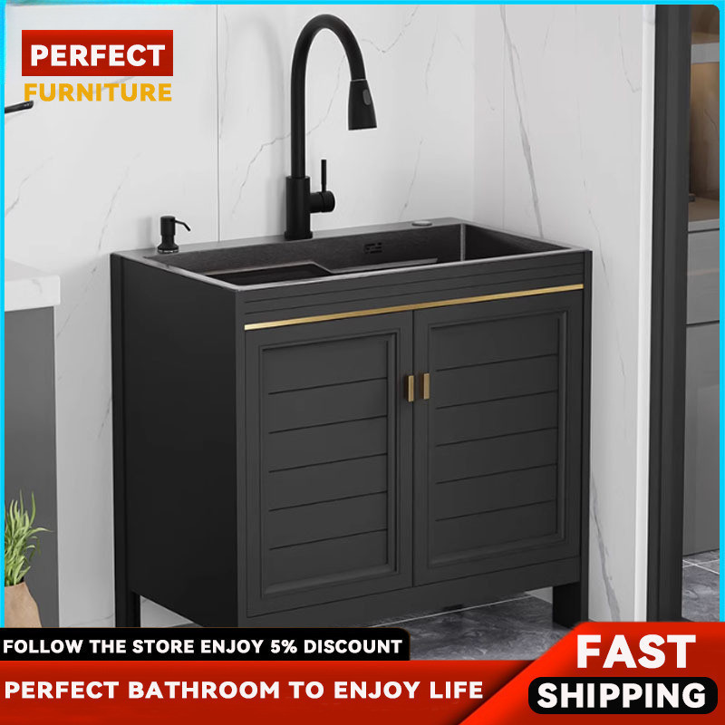 YOOK Multi-functional Large Single Bowl Sink For Kitchen Cabinet ...