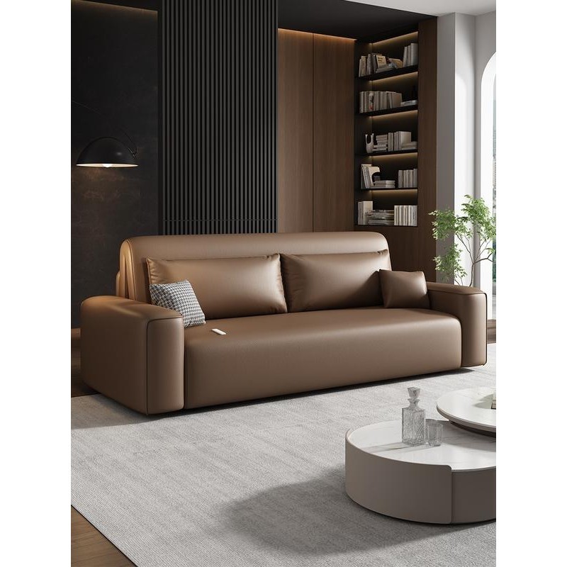 [Pre Order] Smart electric sofa bed dual-purpose living room fully ...