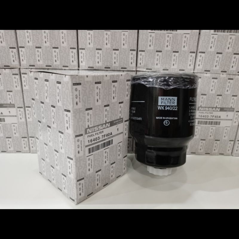 DIESEL FUEL FILTER NISSAN NAVARA D40 (16403-7F40A) | Shopee Singapore