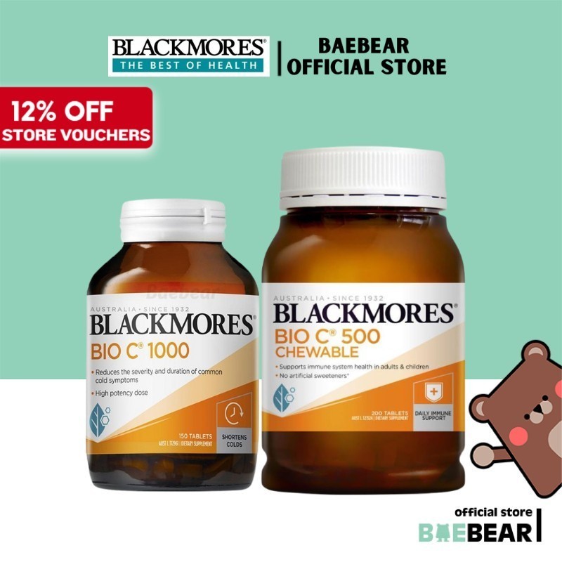 Blackmores Bio C 1000 150Tabs for Cold & Immunity | Blackmores Bio C ...