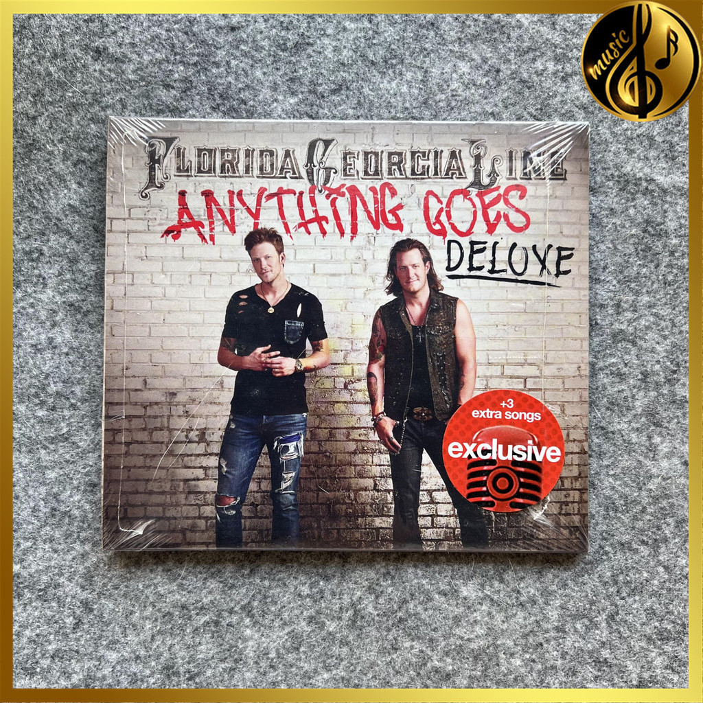 Original Florida Georgia Line Anything Goes +3 extra songs CD Album ...