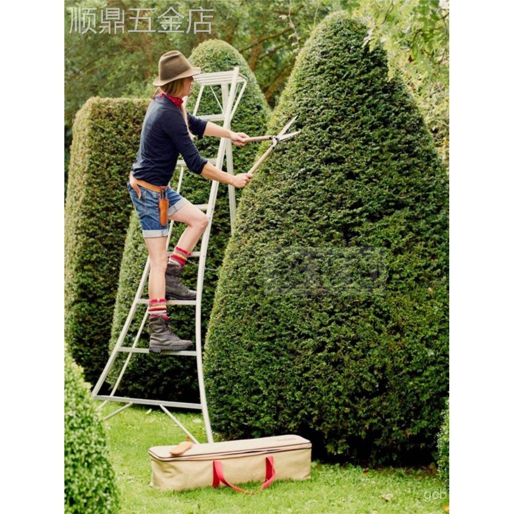 Orchard Picking Pruning Ladder Aluminum Alloy Tripod Ladder Gardener's ...
