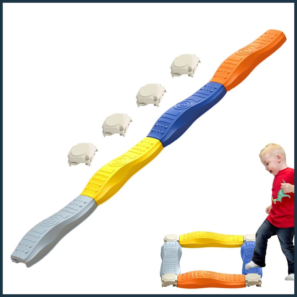 Balance Beam For Kids Stackable Body Coordination Building Toy Set ...