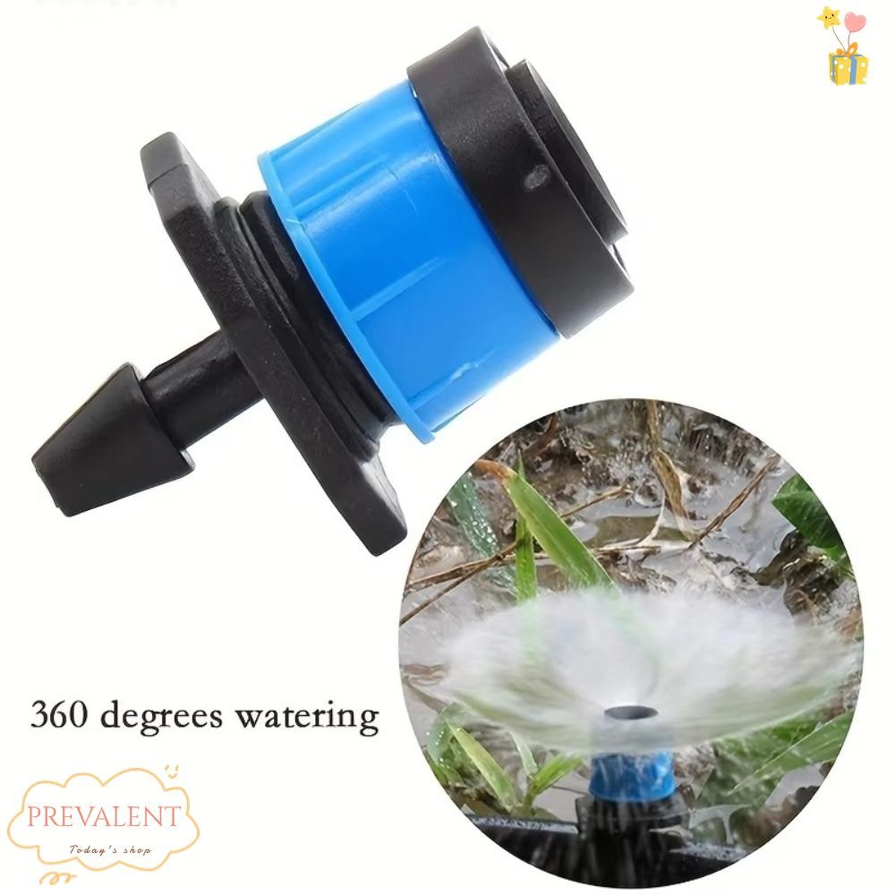 PREVA 50PCS Water Dropper Head, 360 Degre Garden Adjustable Irrigation ...