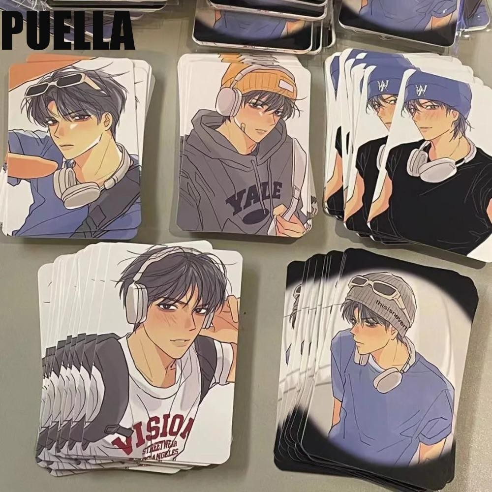 PUELLA Korean Anime Fans Card, Homemade Photo Card Garbage Time Photo ...