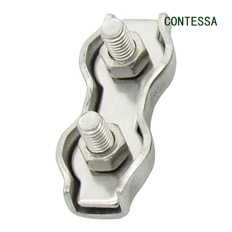 M2 M3 M4 M5 M6 M8 M10 Wire Rope Clamp Clamp Double Clamp Fixed Joint ...