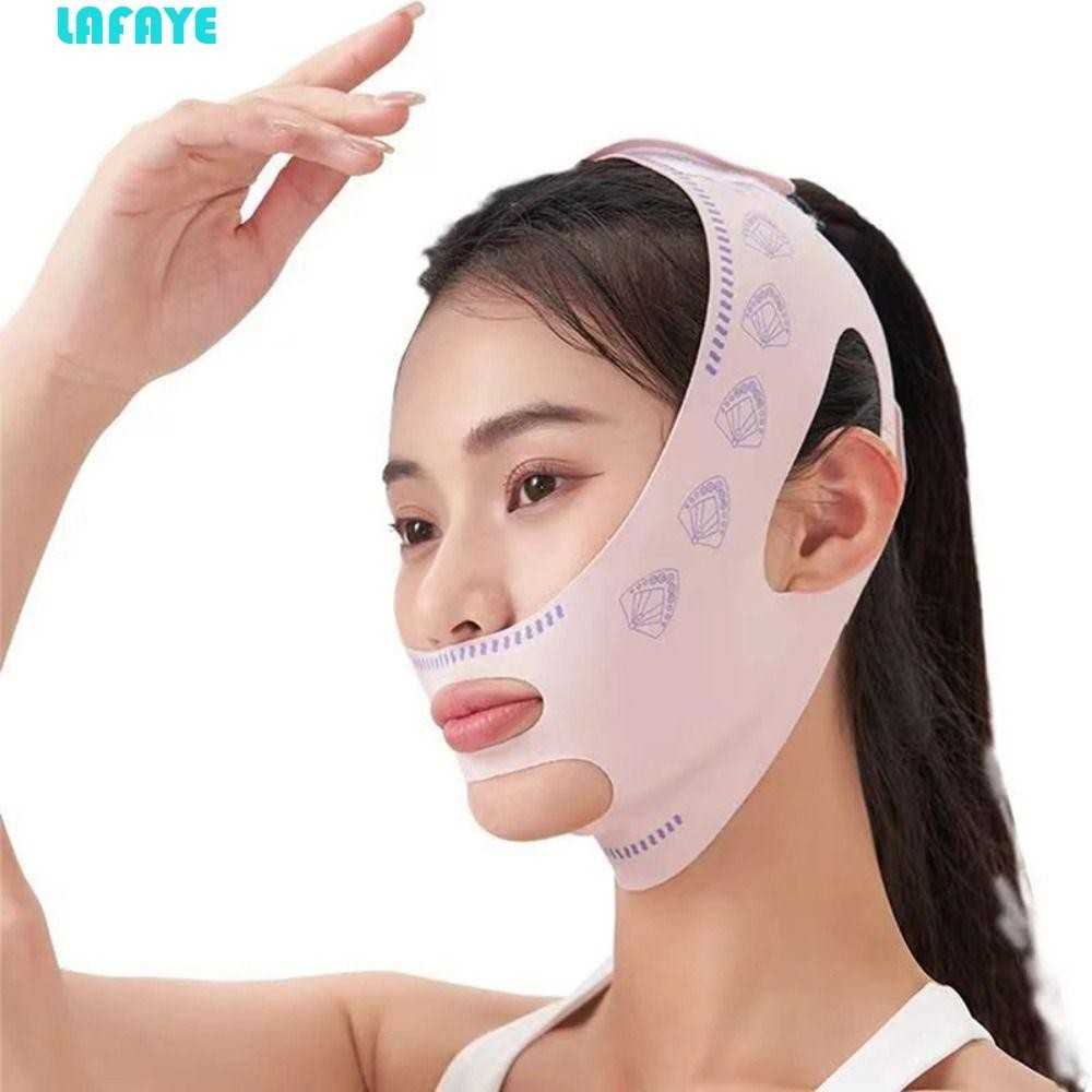 LAFAYE Face Strap Belt Mask, Lift Up Anti-Wrinkle Lift Oval Mask, Face ...