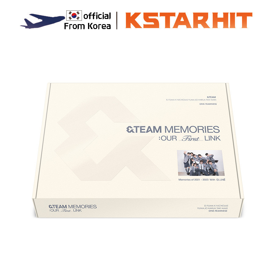 [+POB] &TEAM - MEMORIES : OUR FIRST LINK (PHOTOBOOK+DIGITAL CODE ...