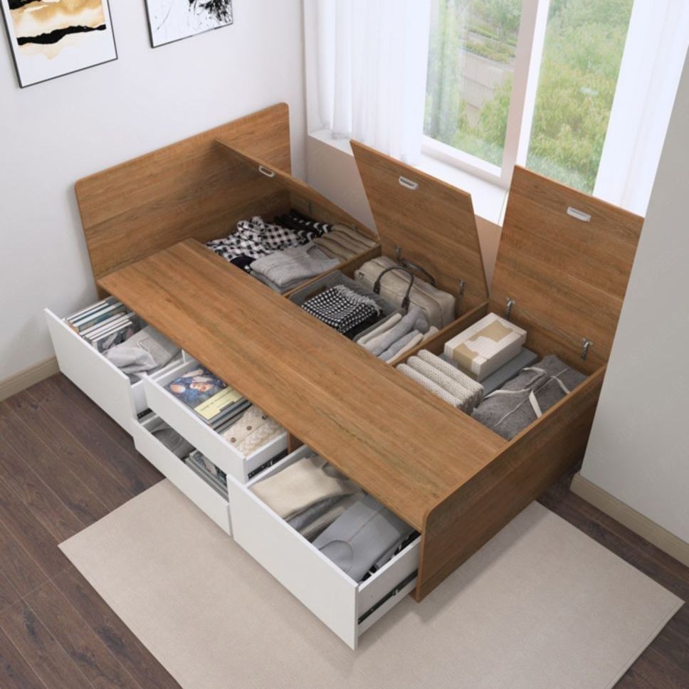 [SG SELLER ] Storage Bed Frame Tatami Bed Frame With Storage Bed Frame ...