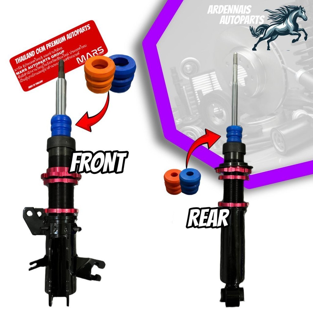 MARS BLUE ABSORBER STOPPER BUMP STOPPER INNER SUB BUSH ABSORBER BUSH ...