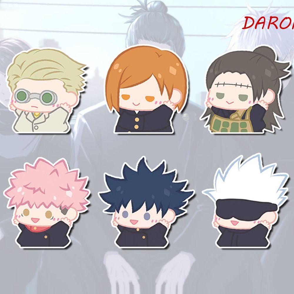 DARON Jujutsu Kaisen Acrylic Clip, Kugisaki Nobara Gojo Satoru Jujutsu ...