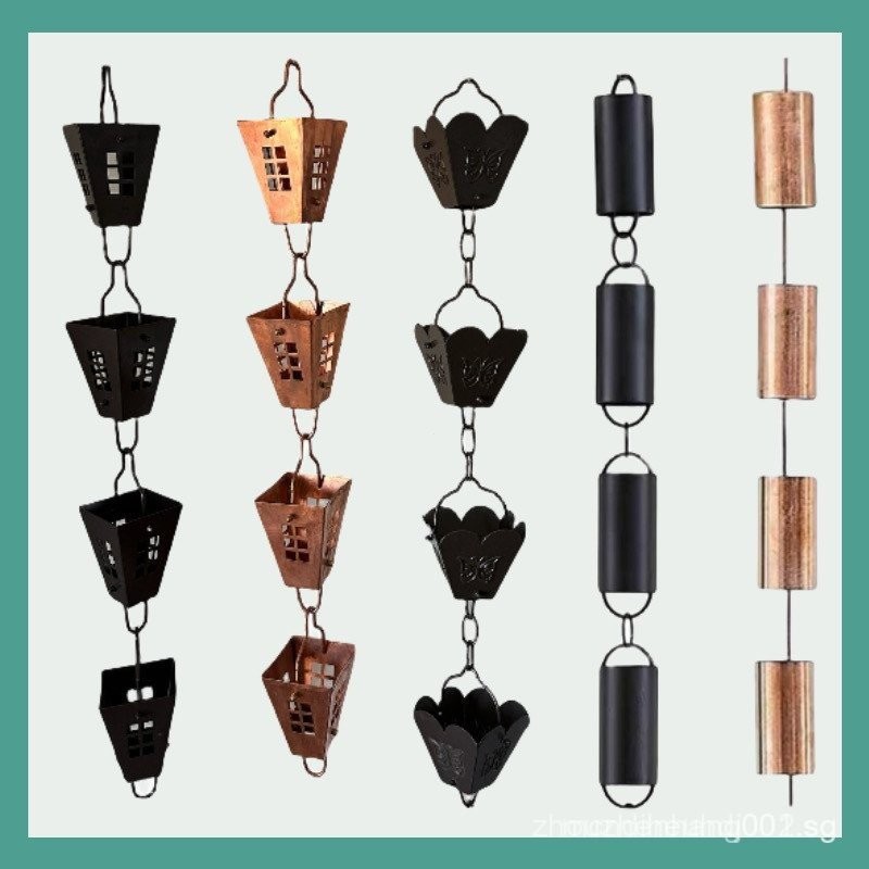 Courtyard Park Villa Gutter Rain Chain Water Diversion and Drainage B ...