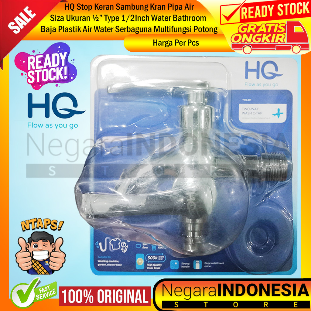 HQ Branch Faucet 1/ 2Pcs Adjustable Wall Water Badroom Faucet Home ...
