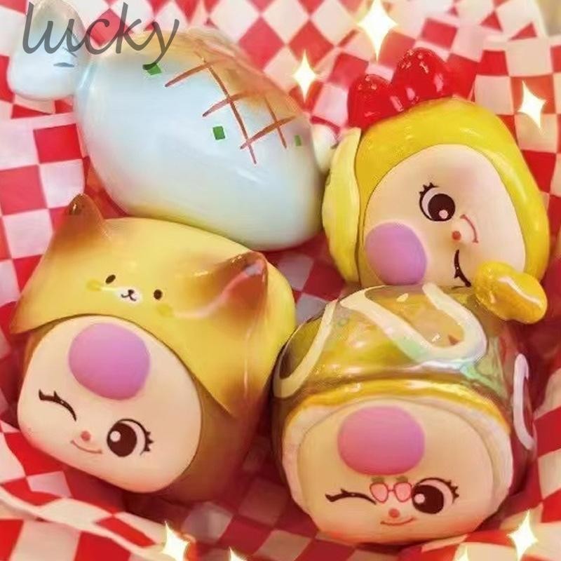 Charming PVC Dolls in Blind Boxes from Baby Three Little Greedy Cat ...