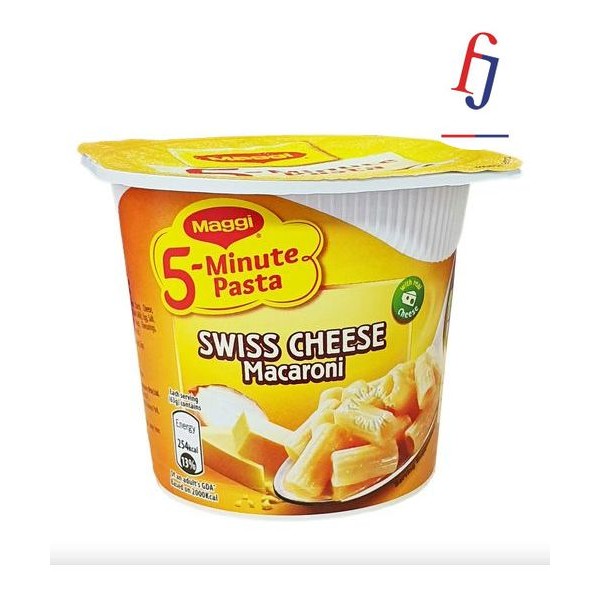 Maggi Instant Cup Pasta Swiss Cheese Macaroni 63g | Shopee Singapore