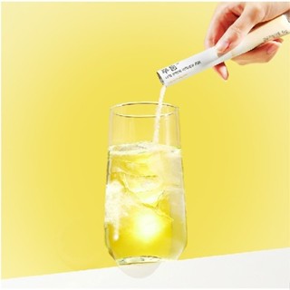 dr.blet POOENG Diet Psyllium Husk Dietary Fiber Lemon Flavor Water Mix ...