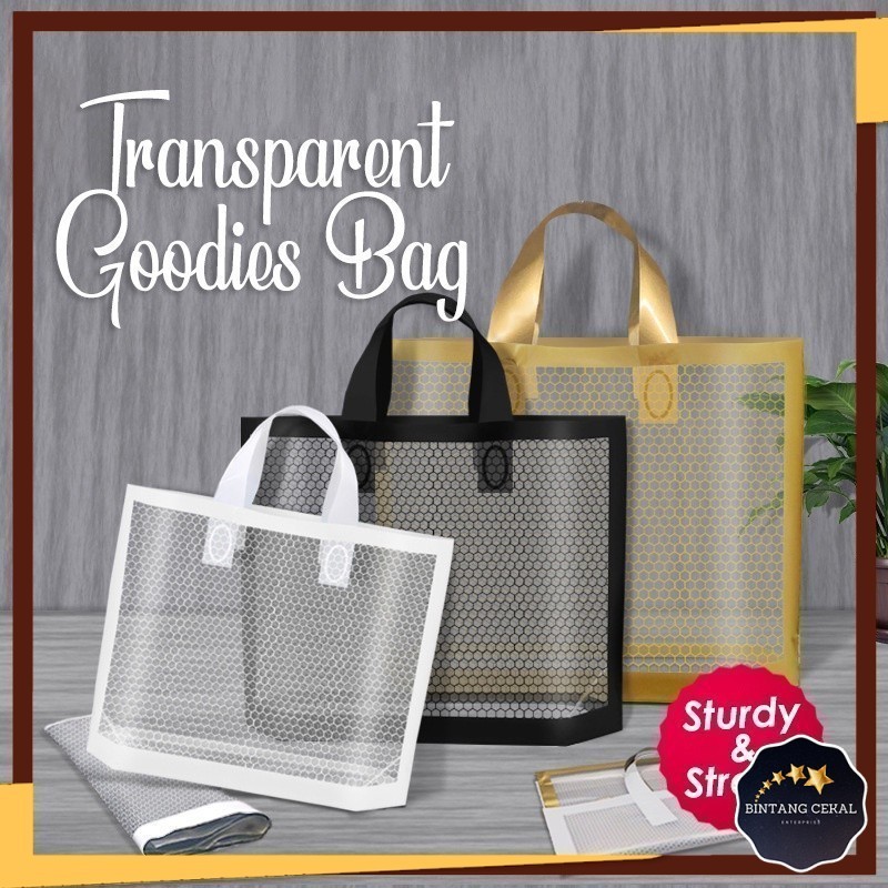 BC Beg Lut Sinar Bahan PVC Tanpa Kalis Air Plastik Bag Door Printable ...