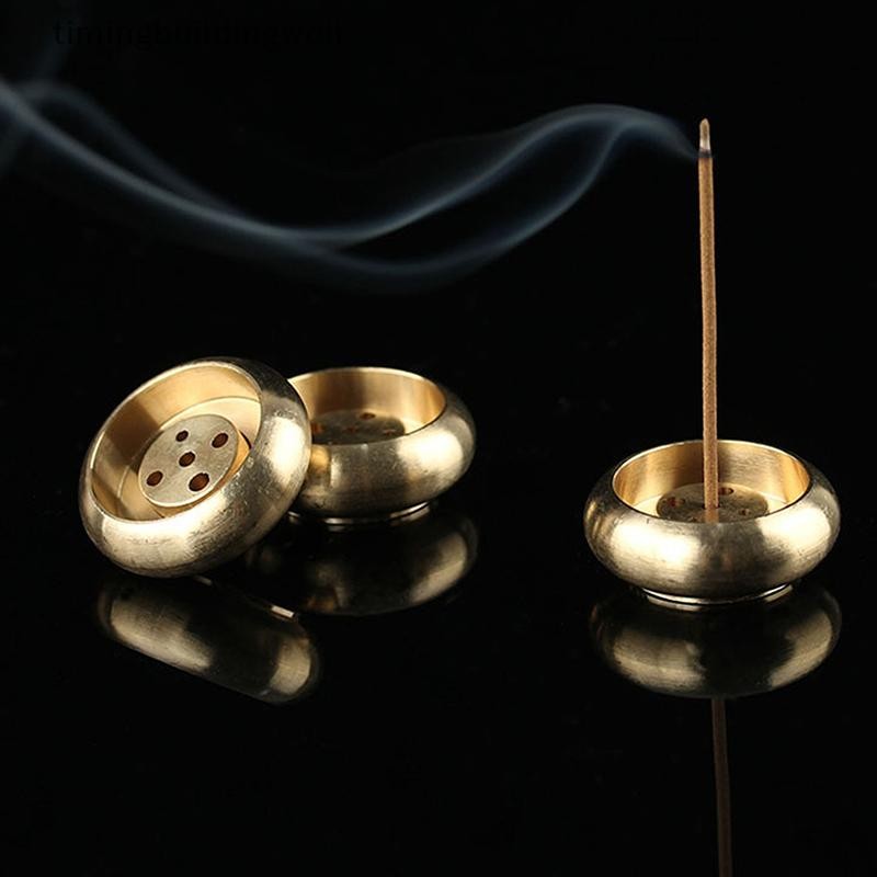 Twsg 1pcs High Quality 5 Holes Mini Brass Incense Burner Incense Sticks ...