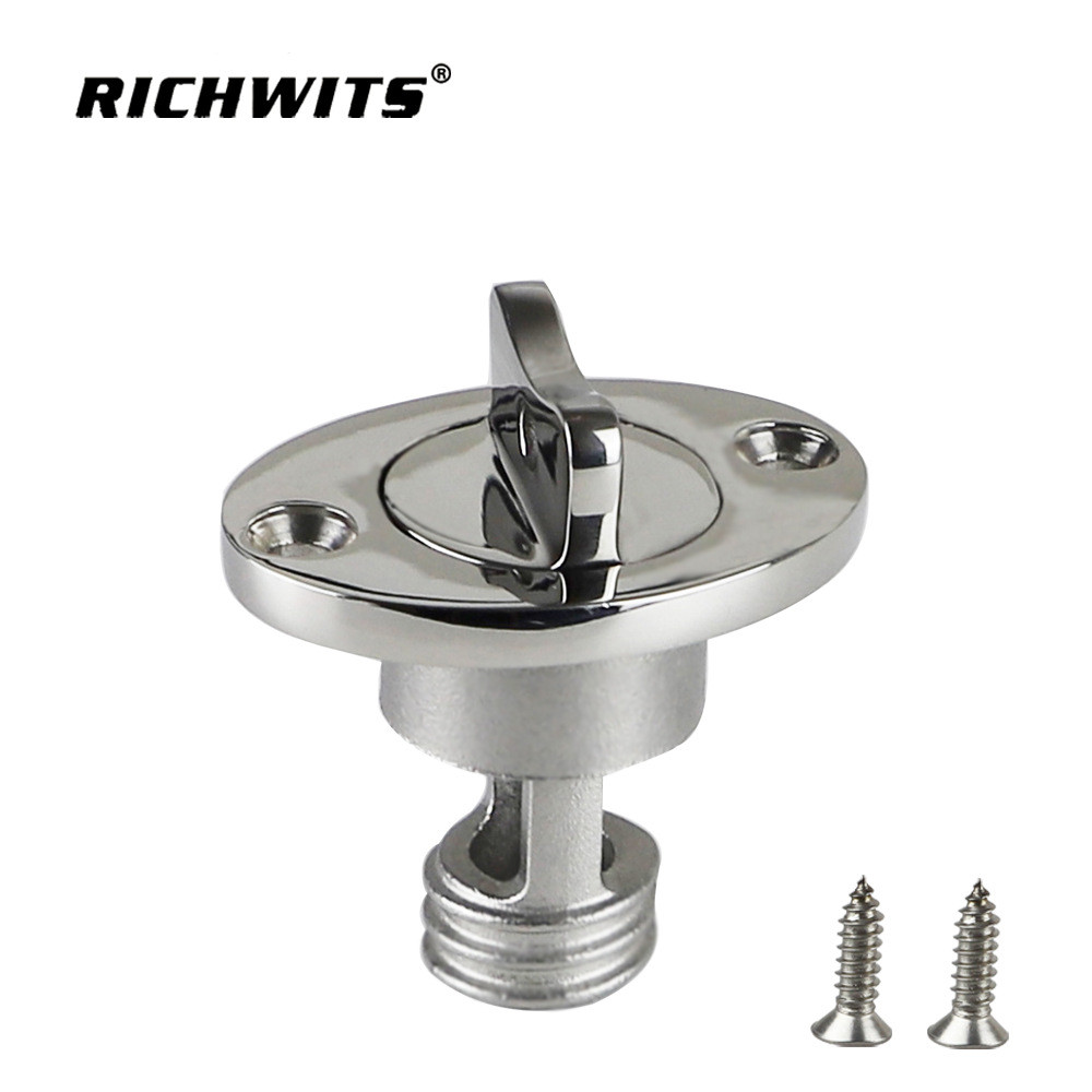 316 Stainless Steel Water Plug Boat Tail Outlet Drain Outlet Boat ...
