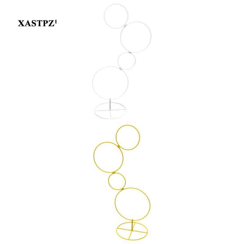[Xastpz1] Wedding Flower Stand Metal Aisle Decor for Shopping Mall ...