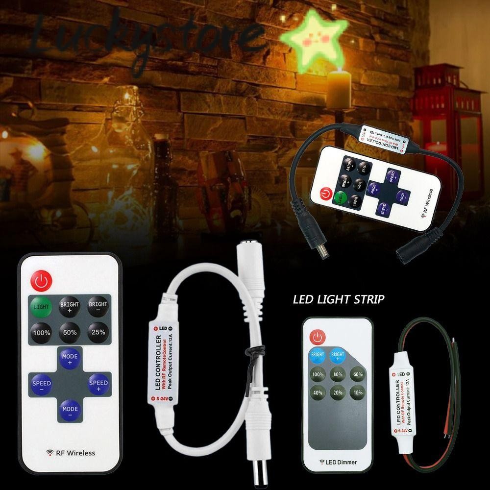 LUCKY LED Light Strip, DC 5-24 Female Plug to 4Pin Connector Mini ...