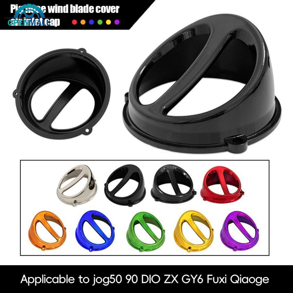 OPENMALL Motorcycle Scooter Fan Cover Air-Scoop Engine Cooling System ...