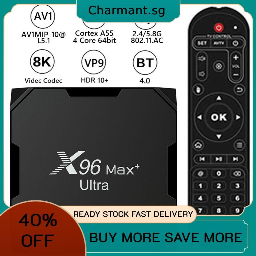 Android 11 Smart TV Box 8K HD Media Player 2.4G/5G Dual WiFi Set Top ...