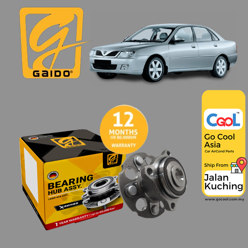 Gaido X-Series Rear Wheel Bearing Hub - Proton Waja / Gen2 / Persona ...