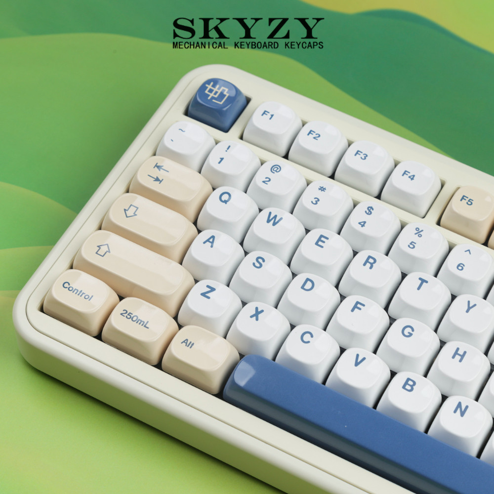 Soyamilk Keycaps MOA Profile Ceramic Bright Surface PBT Dye Sub Keycap ...