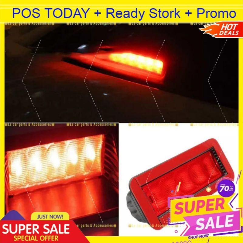 Car VAN Safety Trunk LED Brake Light Strip Lamp Driving Flow Roof ...