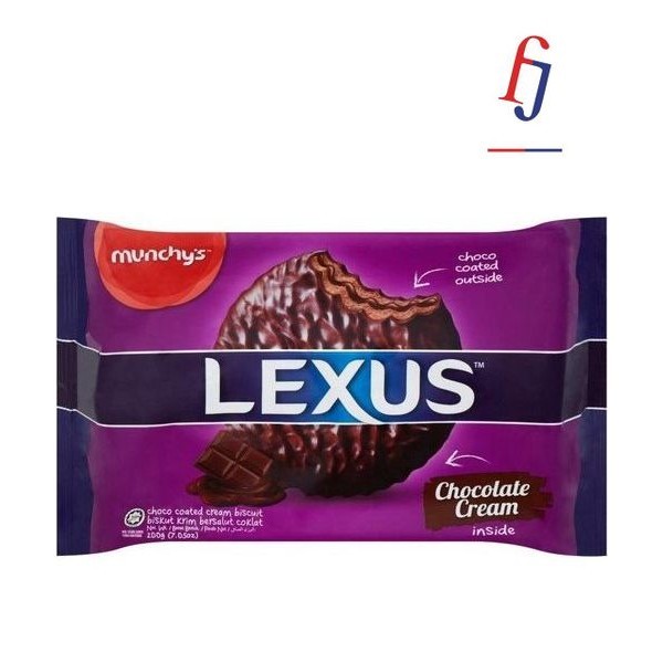 Munchy's Lexus Choco Coated Cream Biscuits 200g | Shopee Singapore