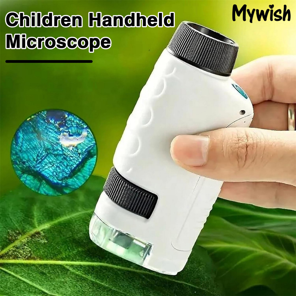 [mywish]Portable Kids Microscope 60X-120X Zoom Magnification Clear ...